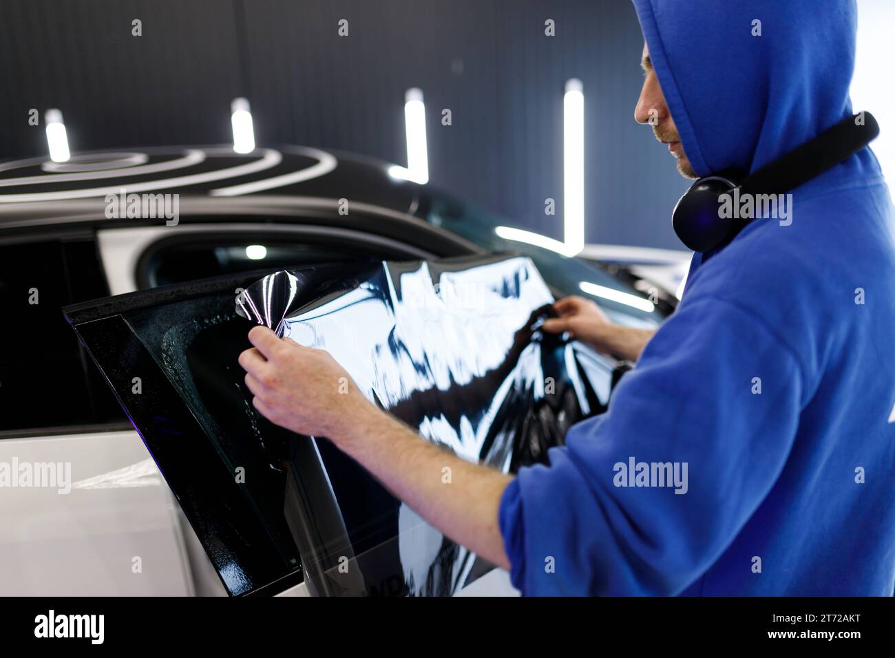 Car tinting, color change, detailing, protective film Stock Photo - Alamy