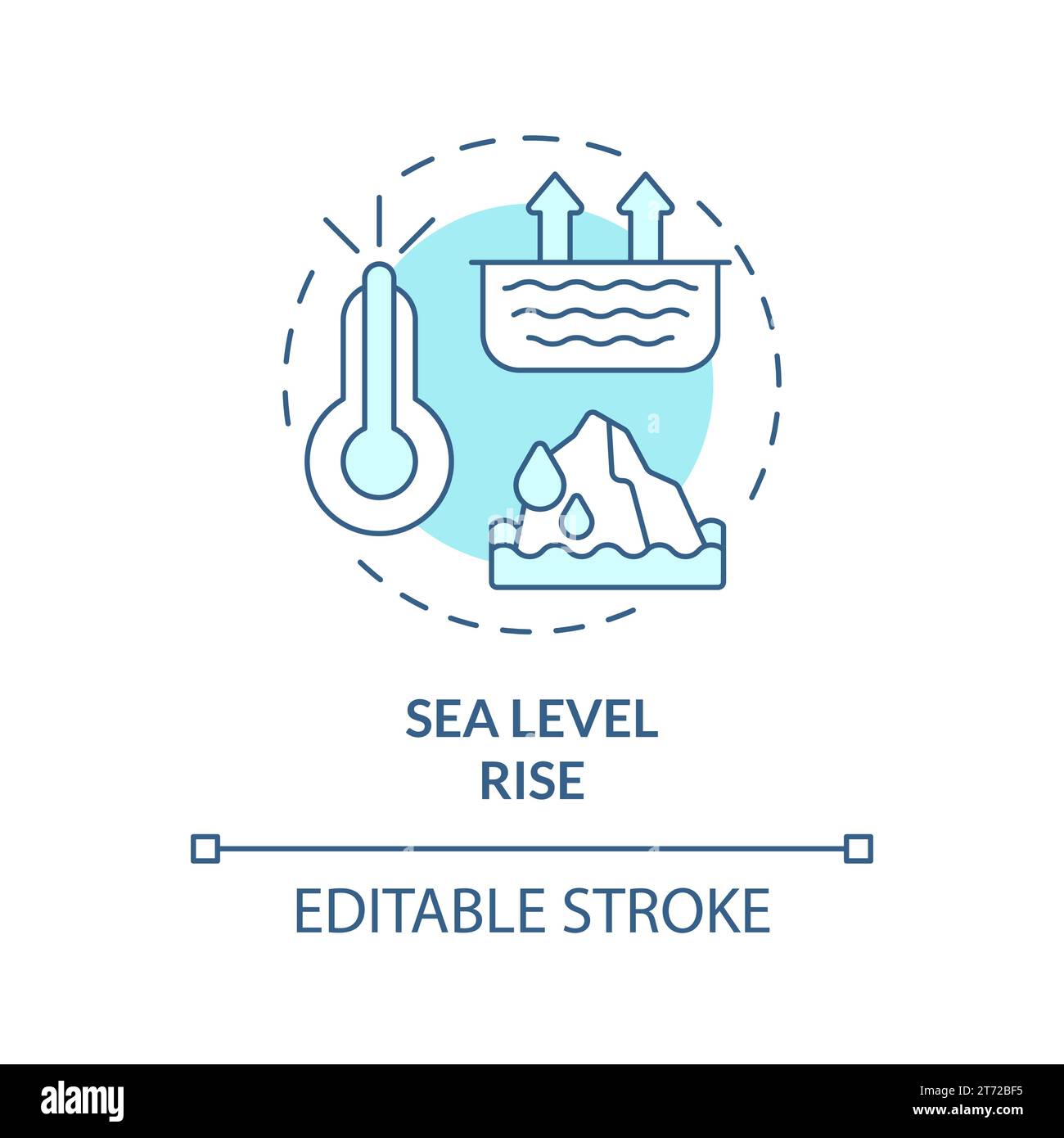 See level rise Stock Vector Images - Alamy