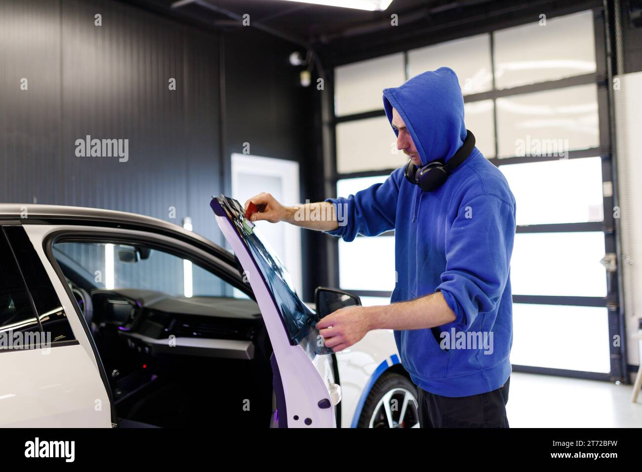 Car tinting, color change, detailing, protective film Stock Photo - Alamy
