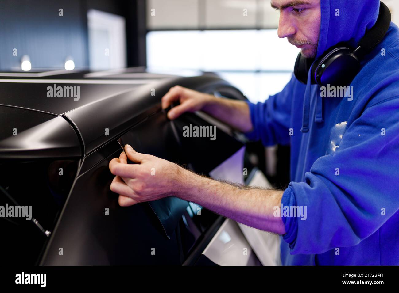 Car tinting, color change, detailing, protective film Stock Photo - Alamy