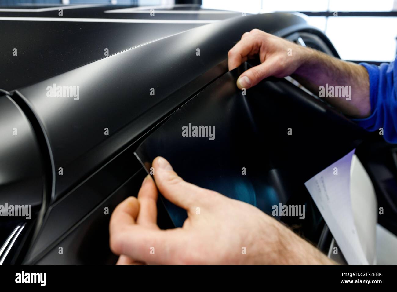 Car tinting, color change, detailing, protective film Stock Photo - Alamy