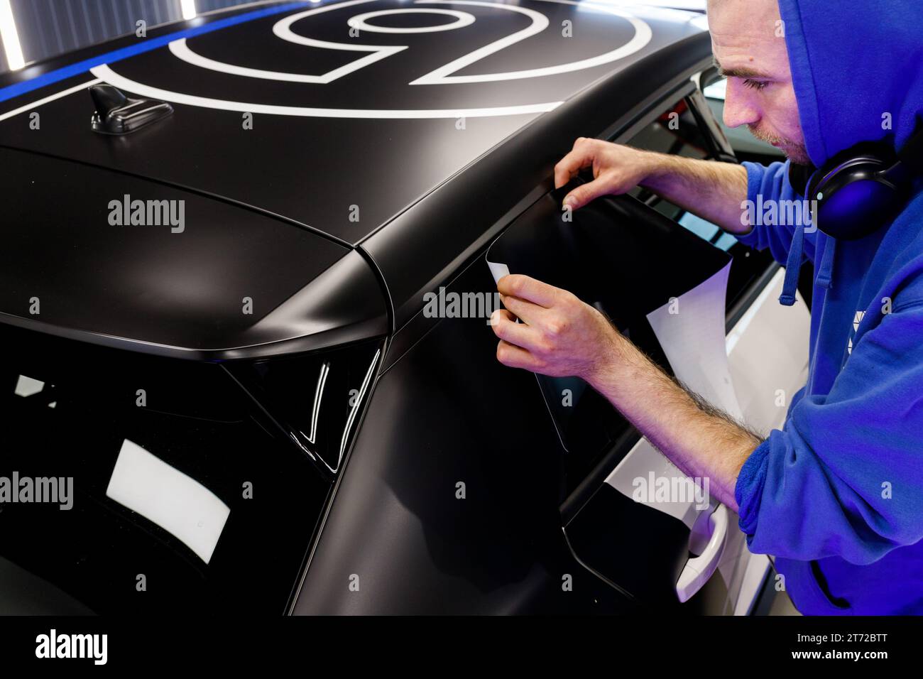 Car tinting, color change, detailing, protective film Stock Photo - Alamy