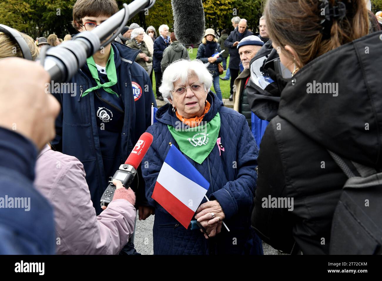 National Protest Rally against antisemitism in Paris - November 12th ...