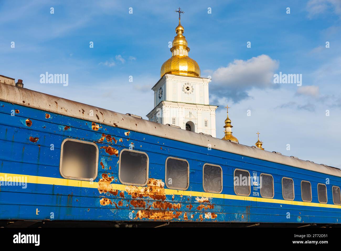 Ukrainian railway carriage hi-res stock photography and images - Alamy