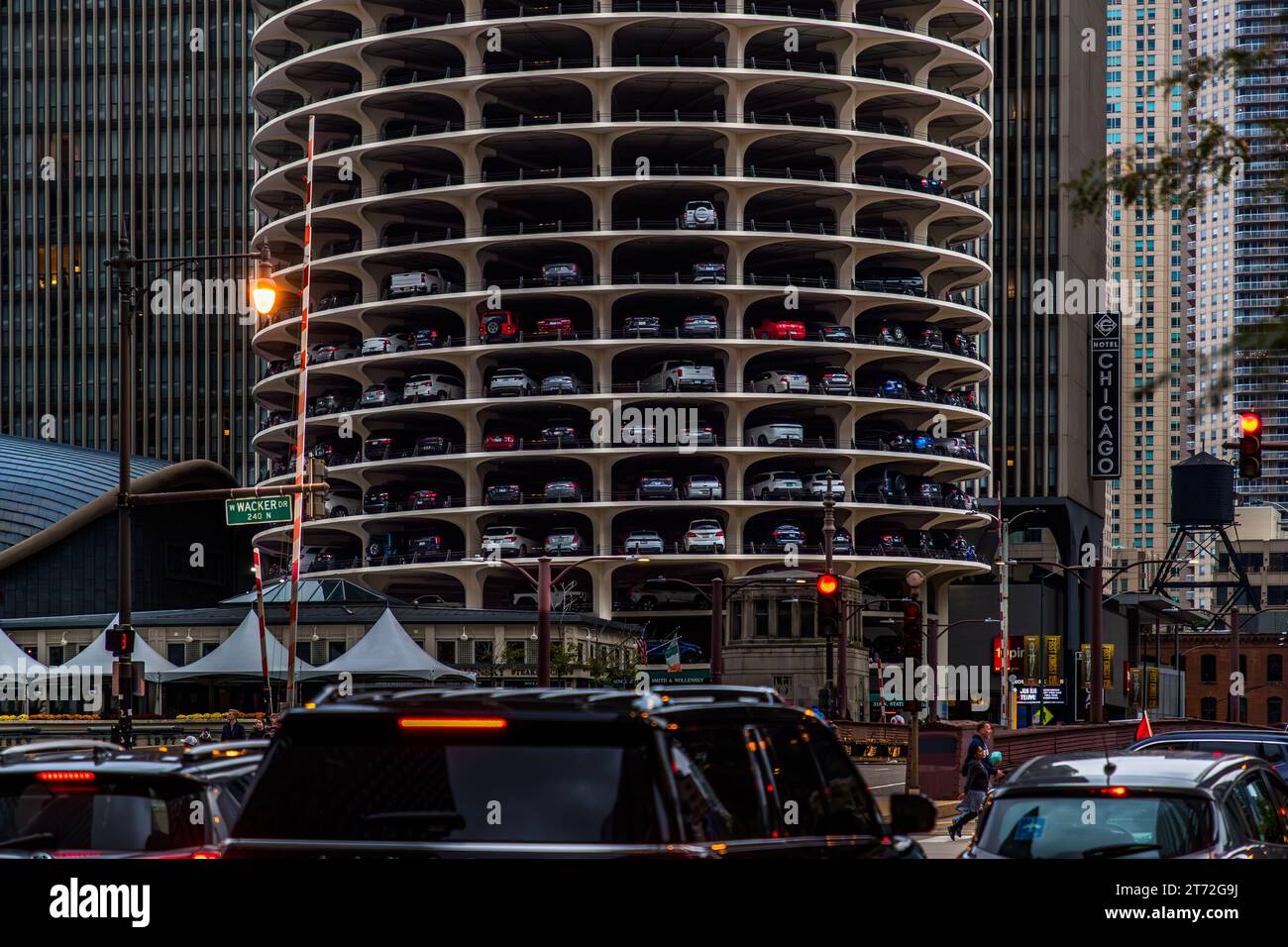 Marina Tower. Two 179.2 meter high twin towers are among the most ...