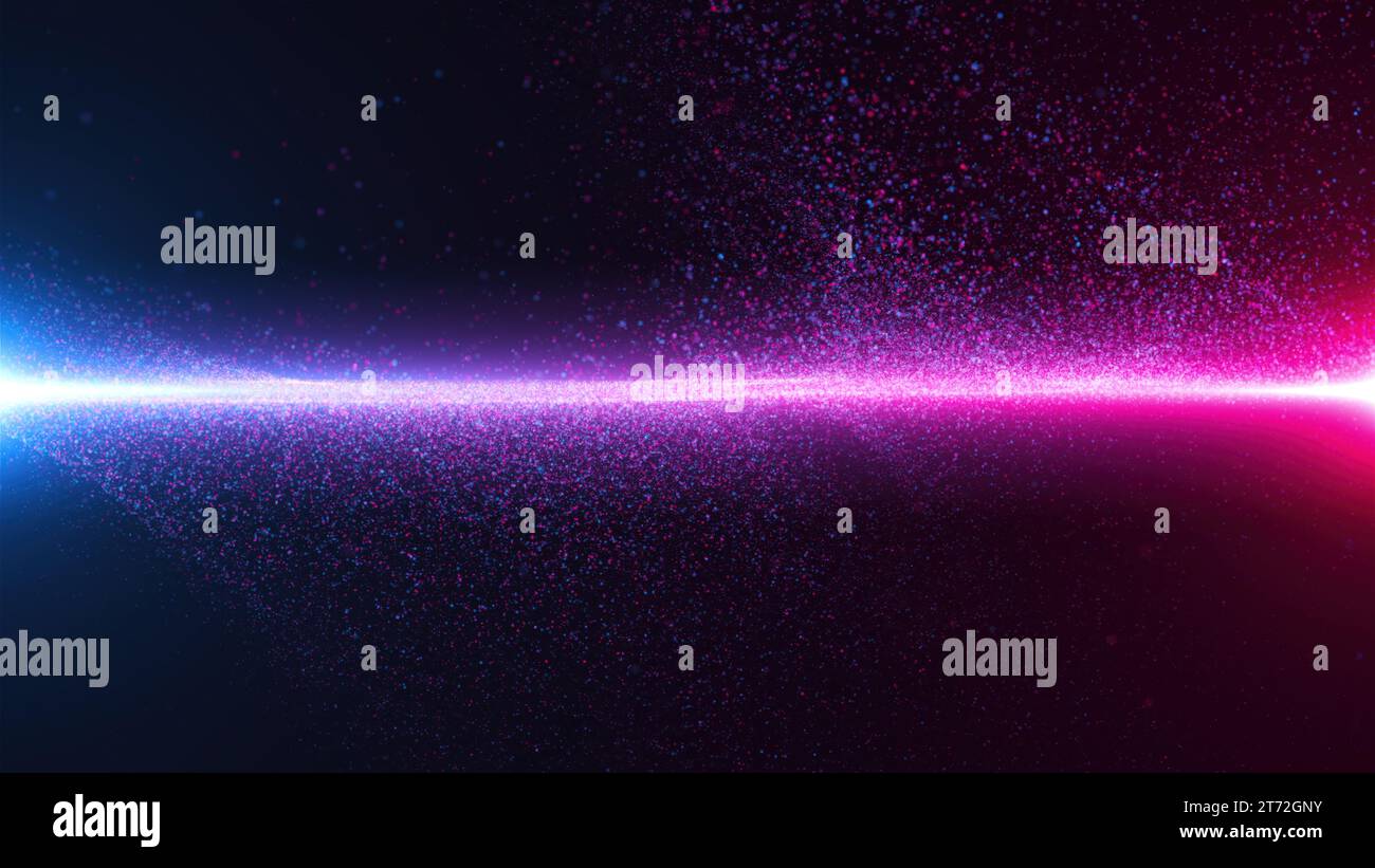 Abstract wind particles. Computer generated 3d render Stock Photo - Alamy