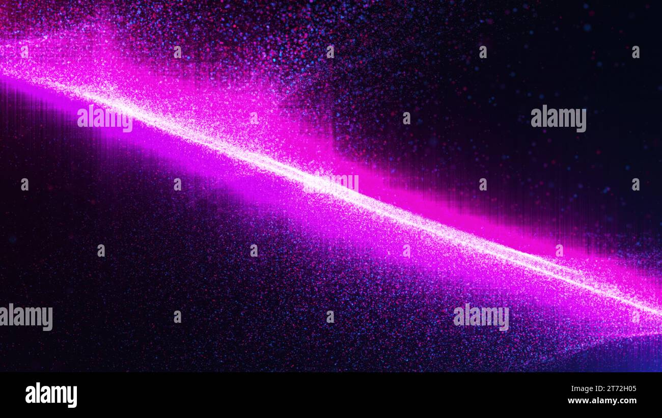 Abstract wind particles. Computer generated 3d render Stock Photo - Alamy