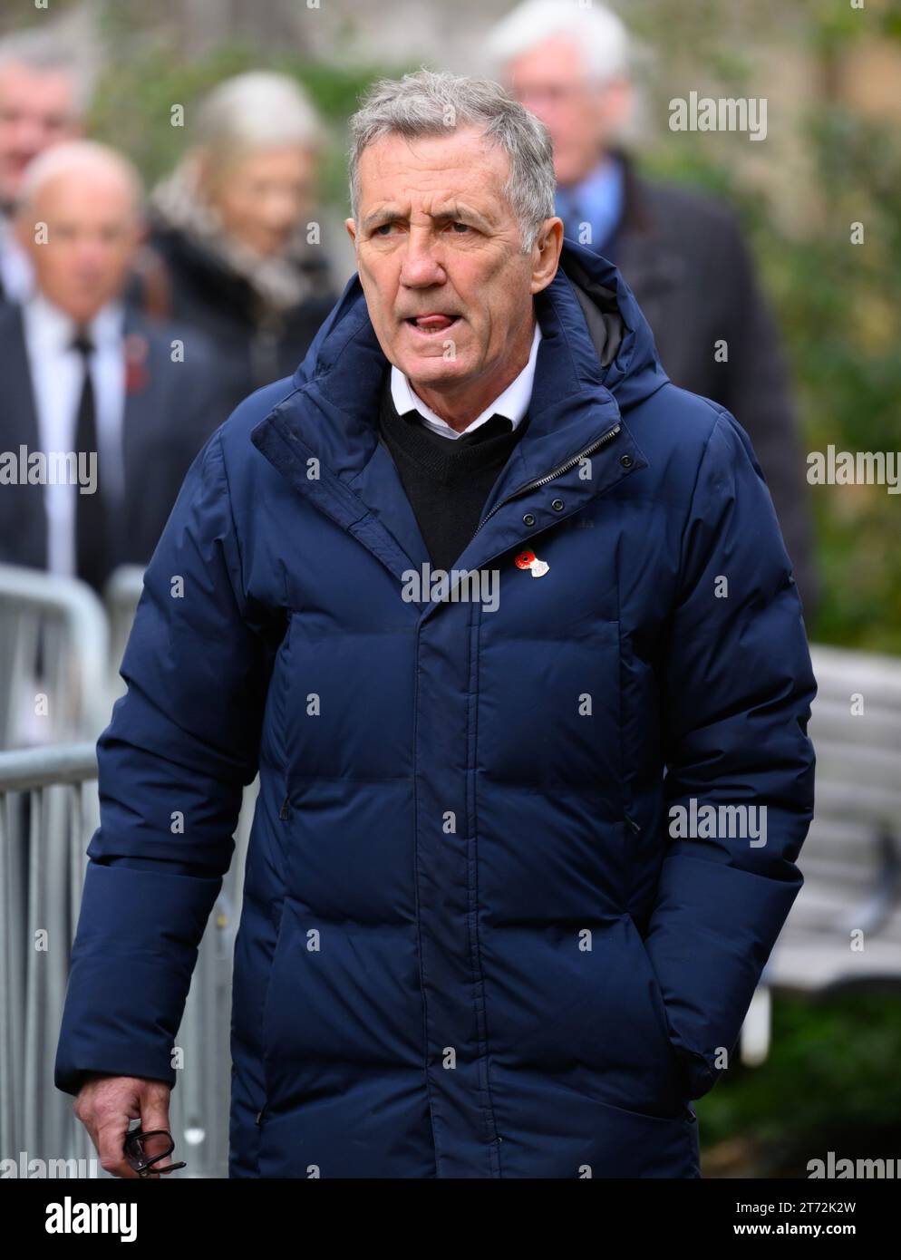 Manchester, UK. November 13th, 2023. Alan Kennedy attending the funeral ...