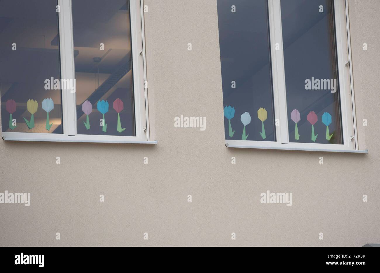 window pane in a building for watching outside and letting in light ...