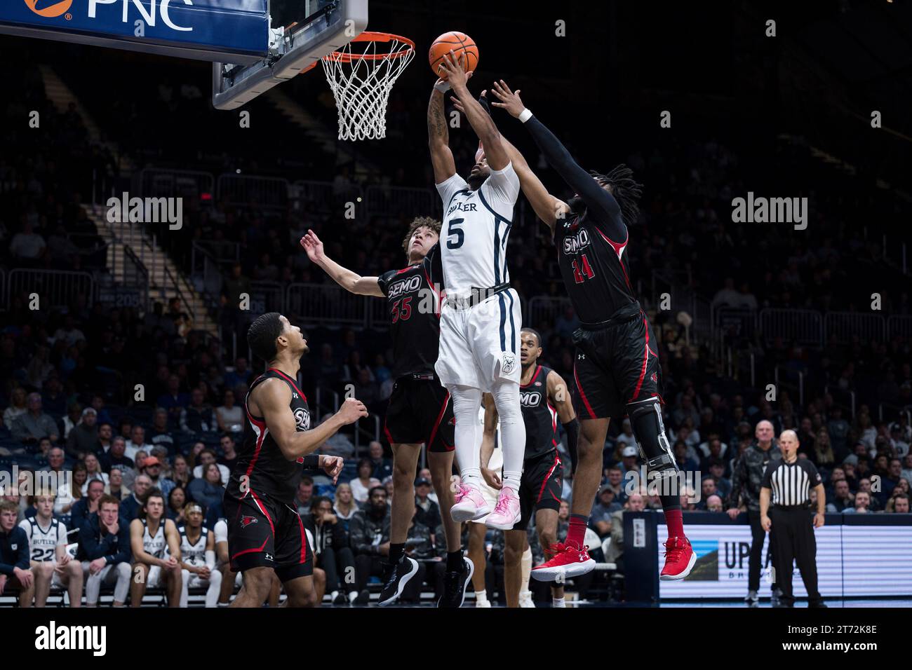 INDIANAPOLIS, IN - NOVEMBER 10: Butler Bulldogs guard Posh Alexander (5 ...