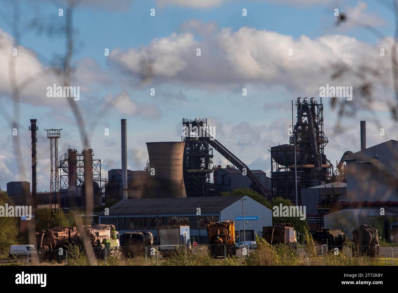 The British Steel plant in Scunthorpe. British Steel have announced ...