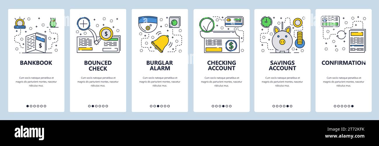 Bank debit accounts current Stock Vector Images - Alamy