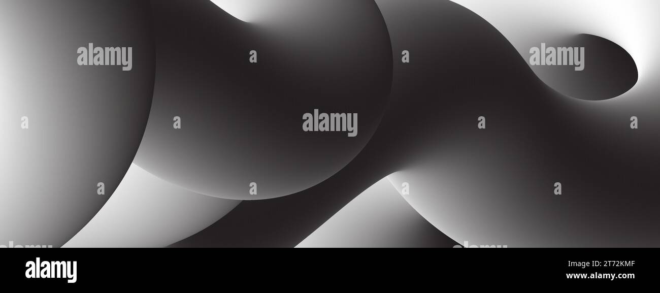 black and white gradient background. Vector illustration Stock Vector ...