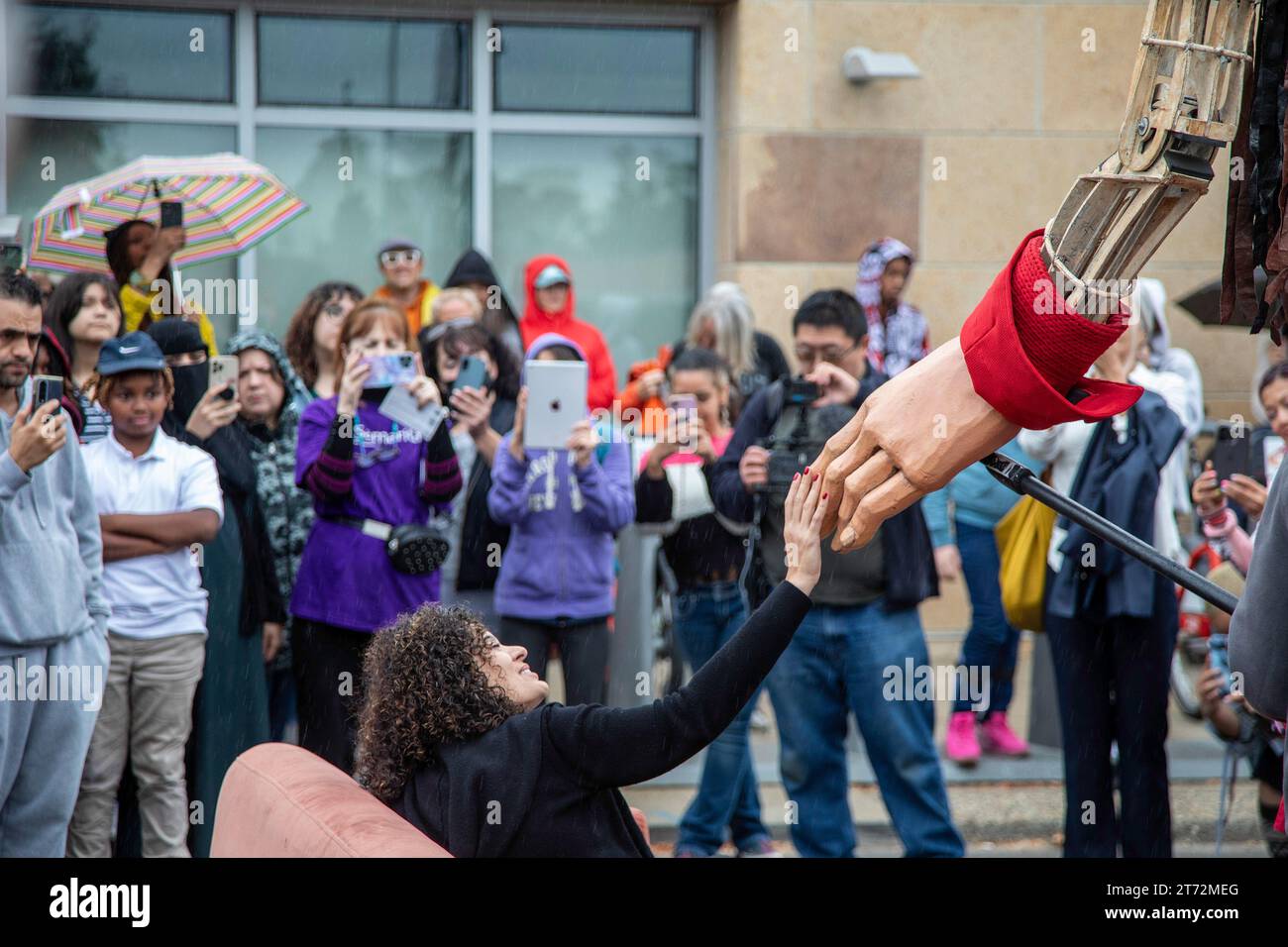 Detroit, Michigan - Little Amal, a 12-foot puppet of a Syrian refugee ...