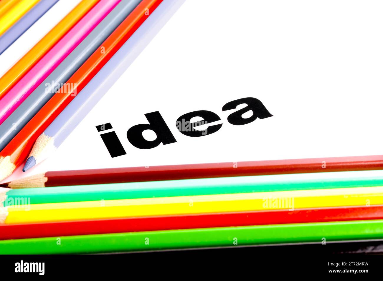 Success colored rainbow word hi-res stock photography and images - Alamy