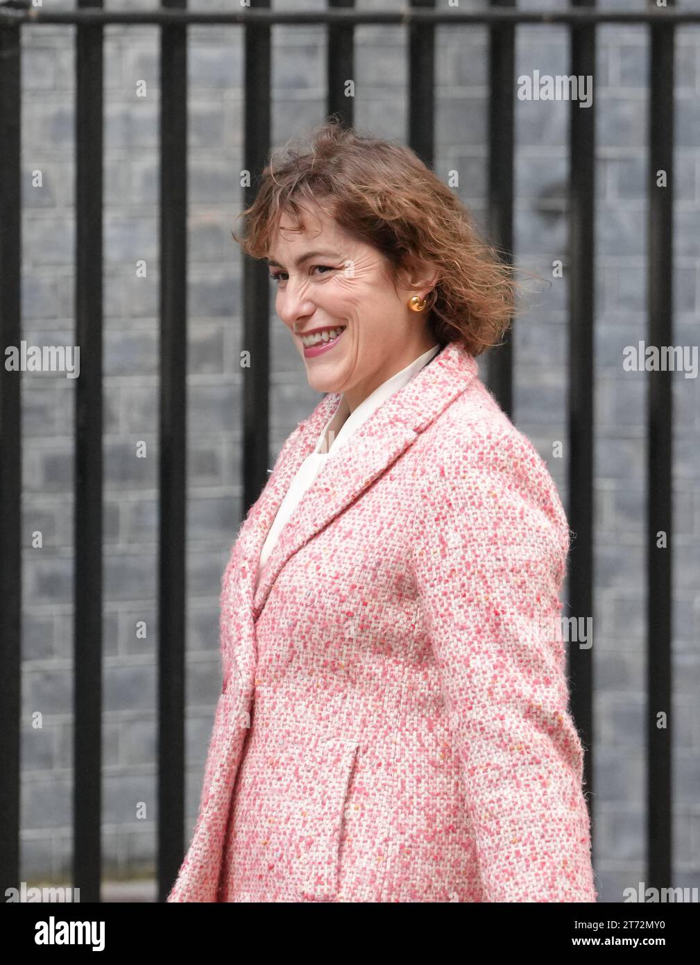 Victoria Atkins, MP for Louth & Horncastle, in Downing Street, London ...
