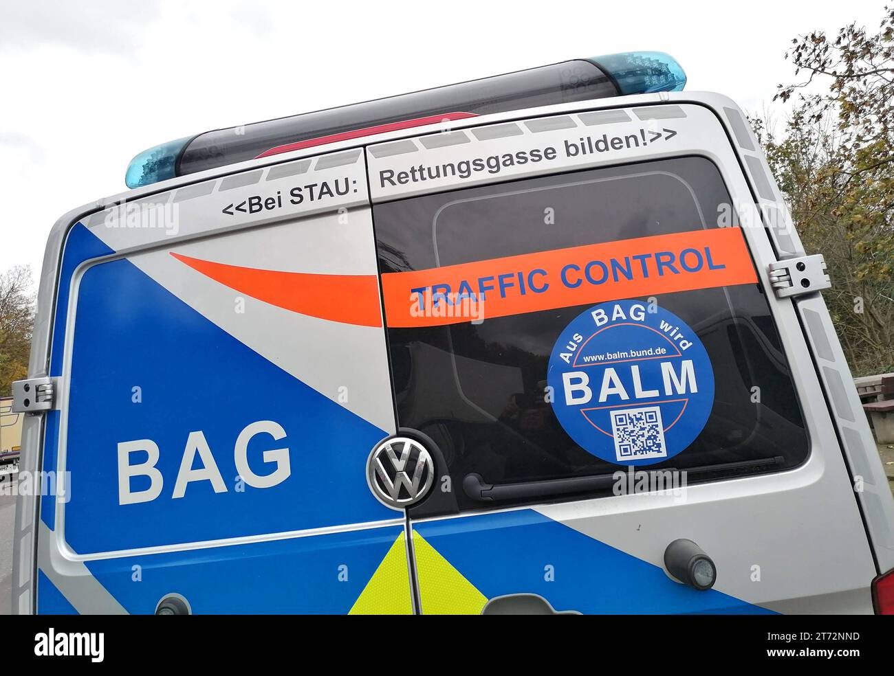 Wagen der BALM Verkehrskontrolle *** BALM traffic control car Credit ...