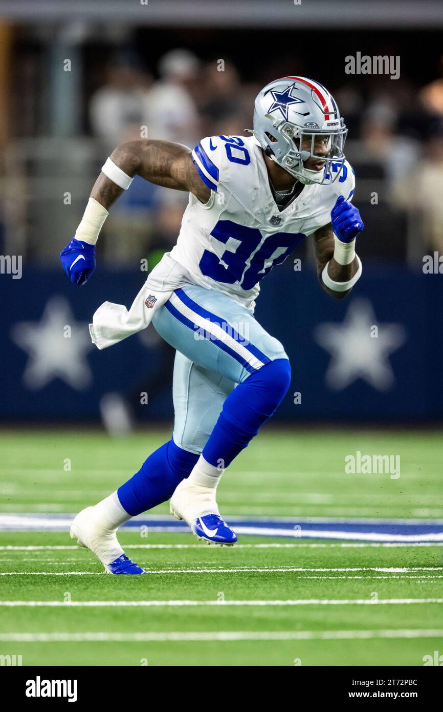 Dallas Cowboys safety Juanyeh Thomas (30) is seen during the first half ...