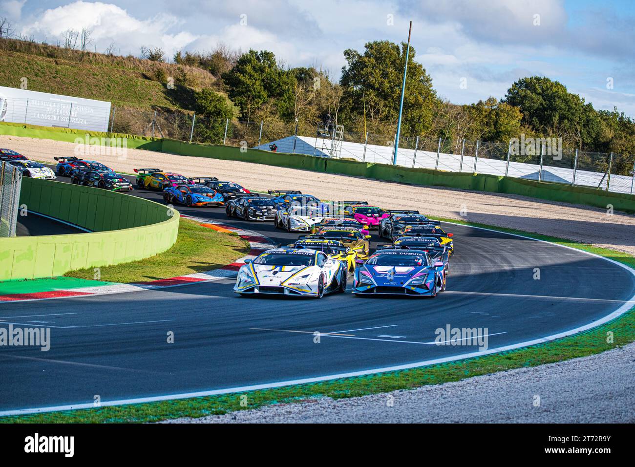 Vallelunga circuit, Rome, Italy 12 11 2023 - Lamborghini Super Trofeo ...