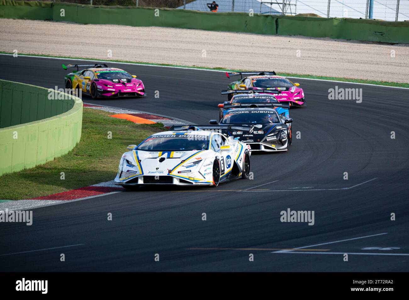 Vallelunga circuit, Rome, Italy 12 11 2023 - Lamborghini Super Trofeo ...