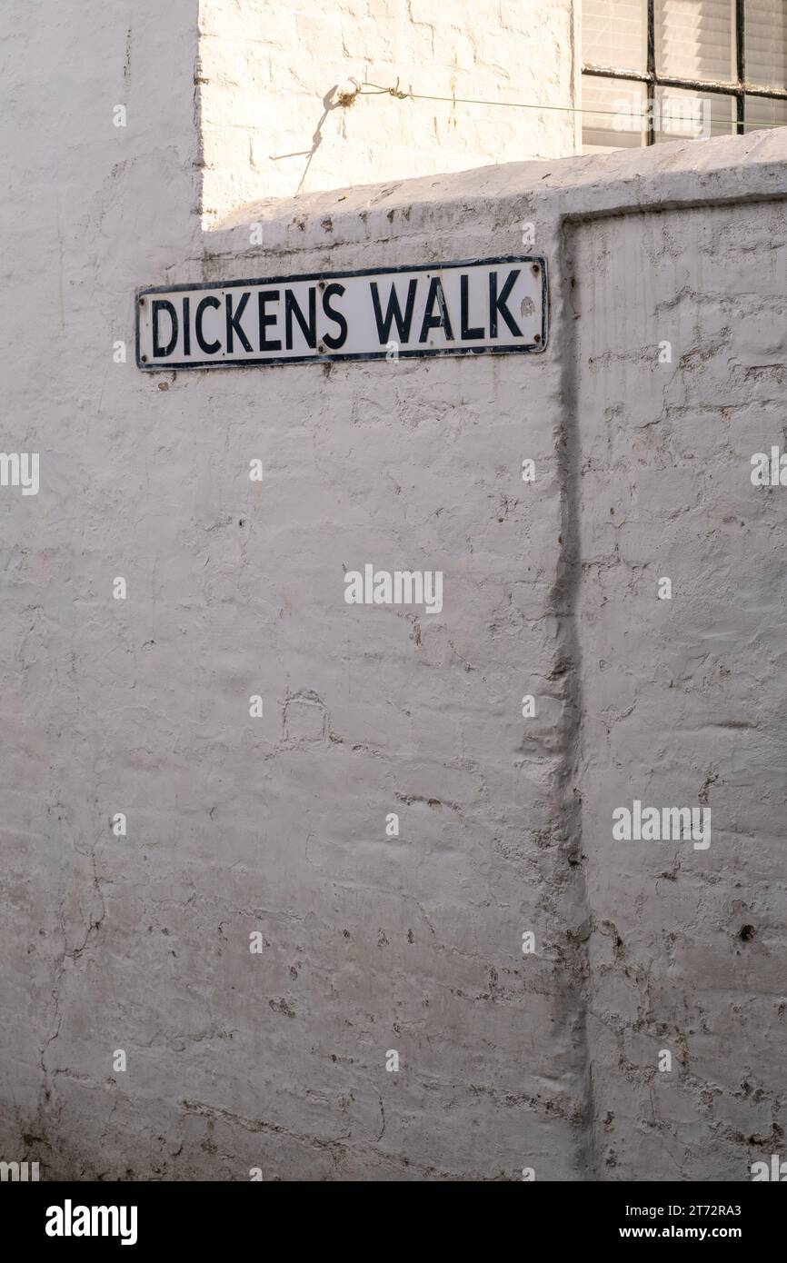 Image of charles dickens sign hi-res stock photography and images - Alamy