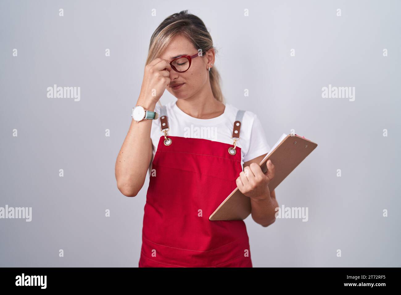 Exhausted waitress hi-res stock photography and images - Alamy