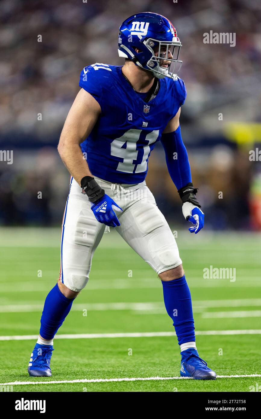 New York Giants linebacker Micah McFadden (41) is seen during the first ...