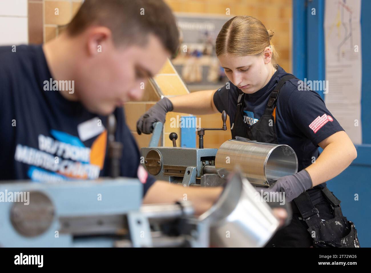 13 November 2023, Thuringia, Erfurt: Heat, cold and sound insulation ...