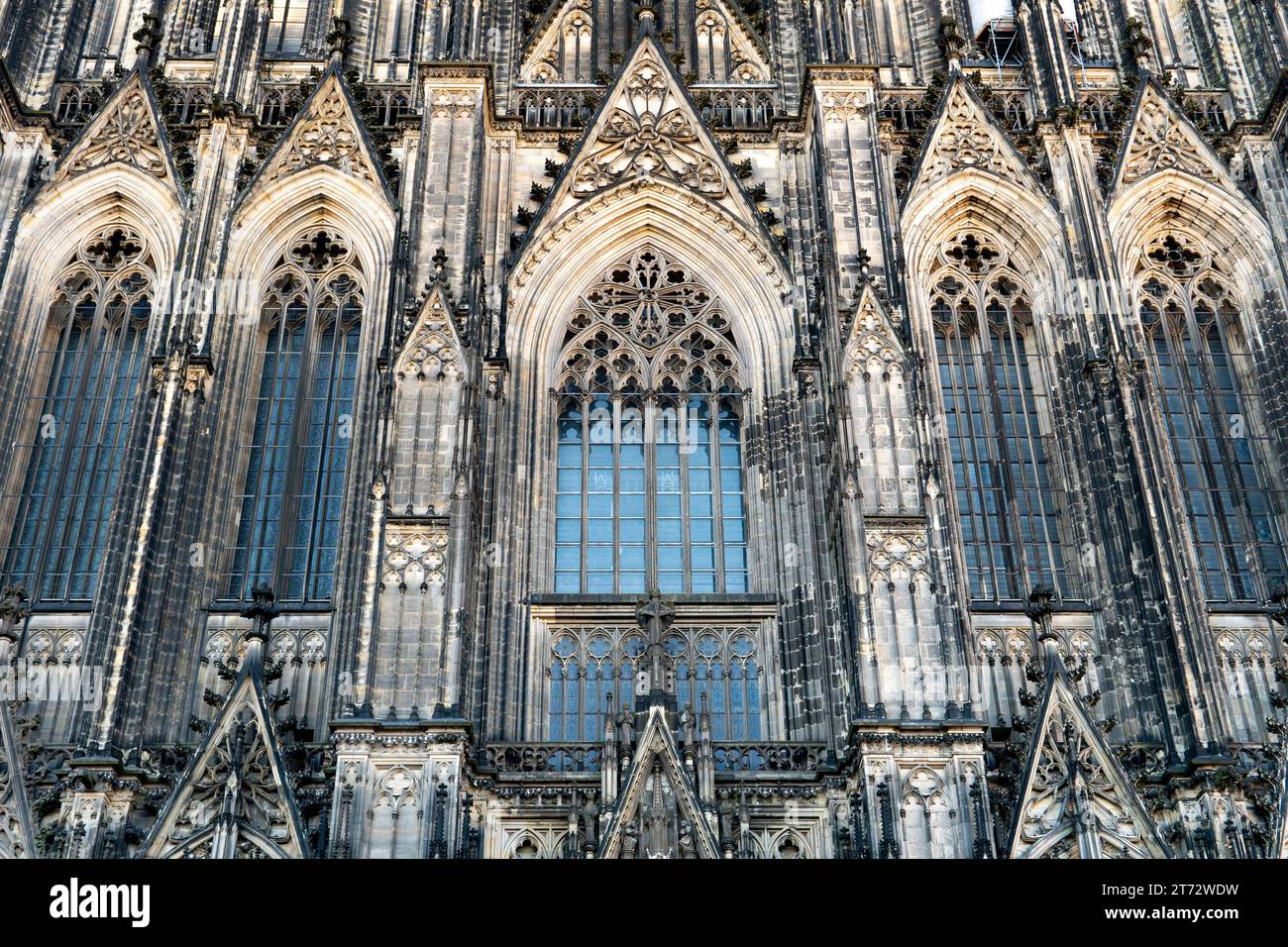 Cologne Cathedral is a famous monument of German Catholicism and Gothic ...