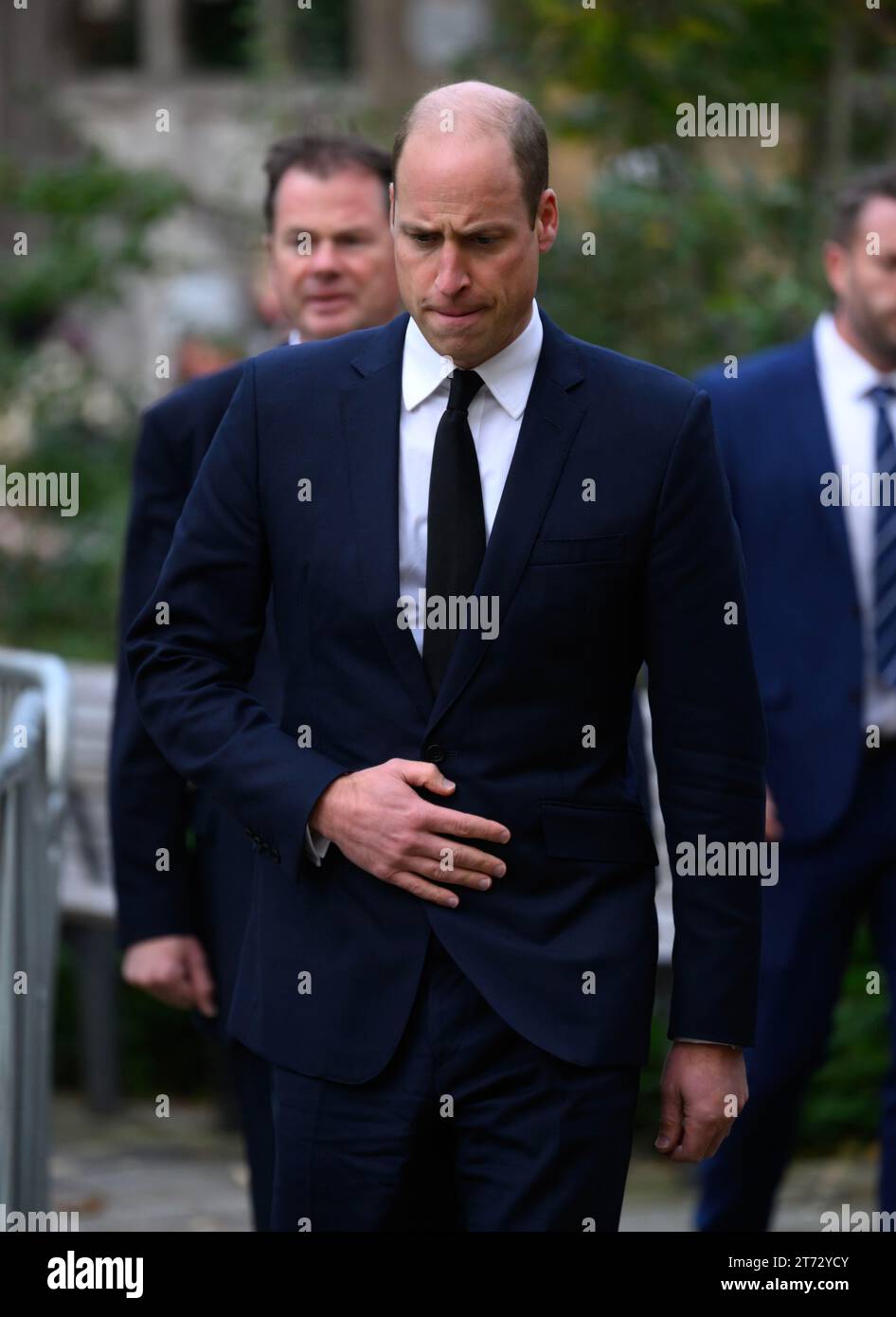 Manchester, UK. November 13th, 2023. Prince William attending the ...