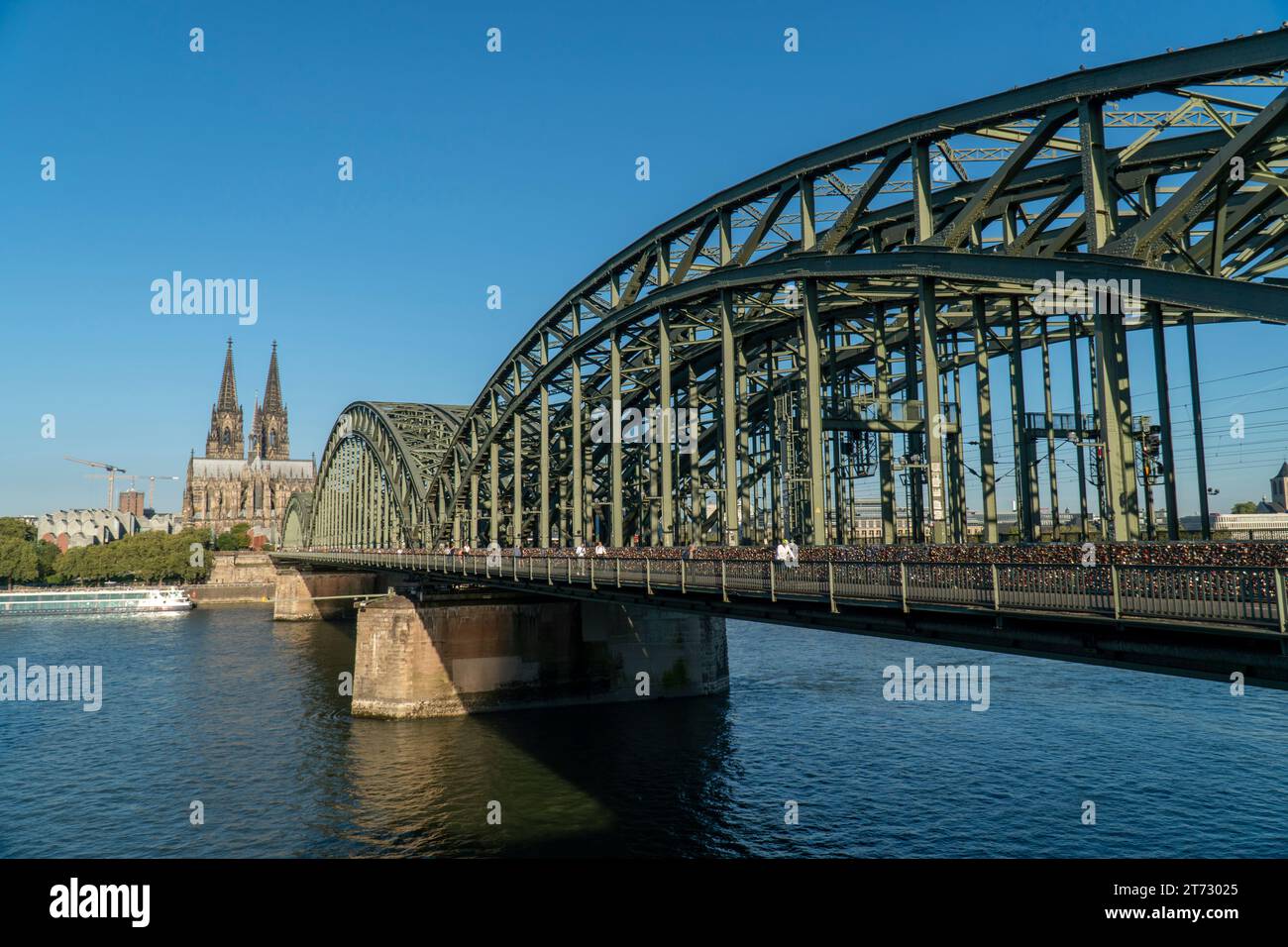 Cologne Cathedral is a famous monument of German Catholicism and Gothic ...
