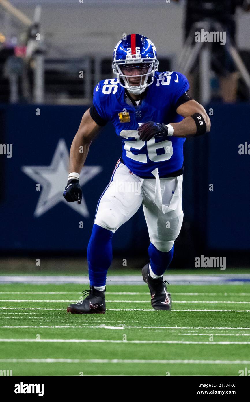 New York Giants Running Back Saquon Barkley 26 Is Seen During The