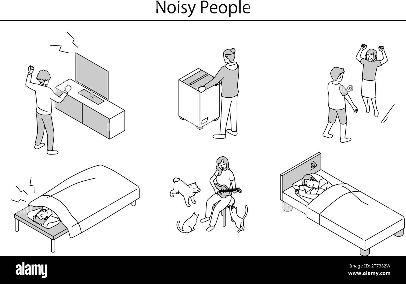 Noise problems in rental properties: people making noise in apartments ...