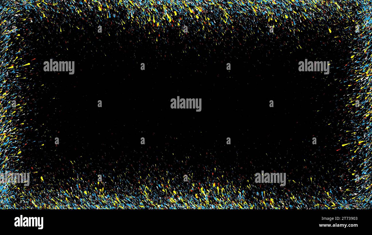 Multicolor Splatter Effect Background Banner Stock Vector Image & Art ...