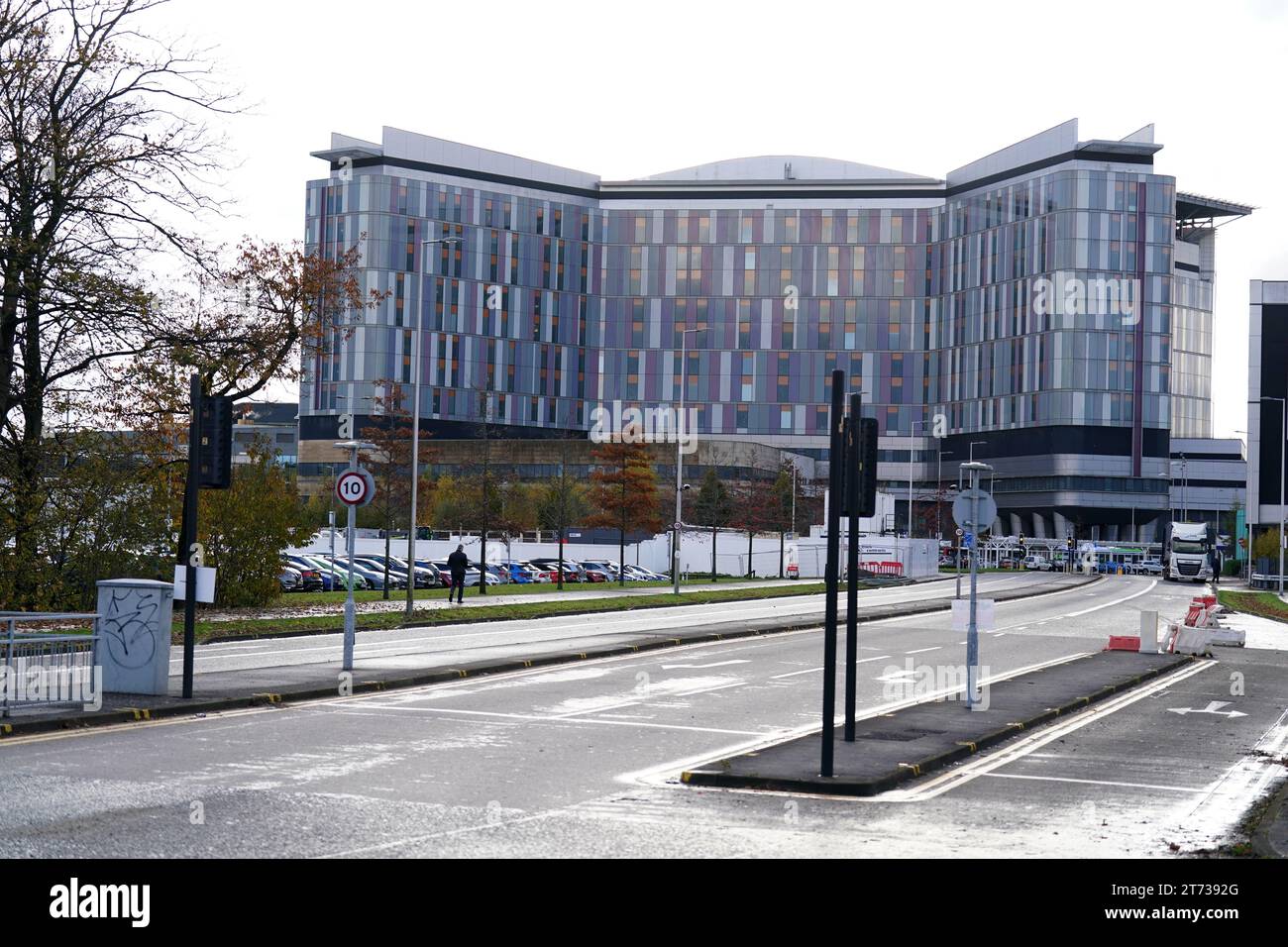A view of Queen Elizabeth University Hospital as Scottish Health ...
