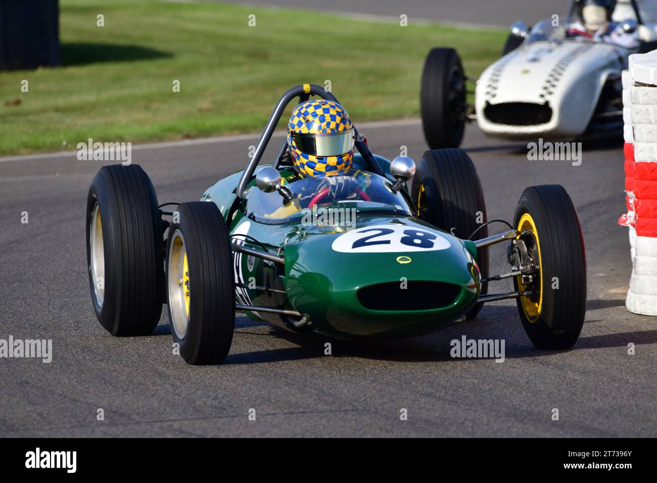 Dan Collins, Lotus-Climax 21, 75 Years of Lotus, a parade of cars from ...