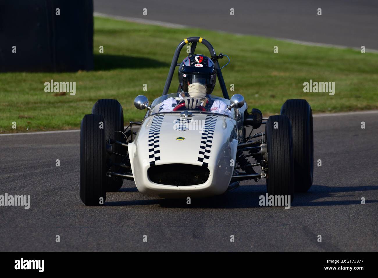 Nick Taylor, Lotus-Climax 18, 75 Years of Lotus, a parade of cars from ...