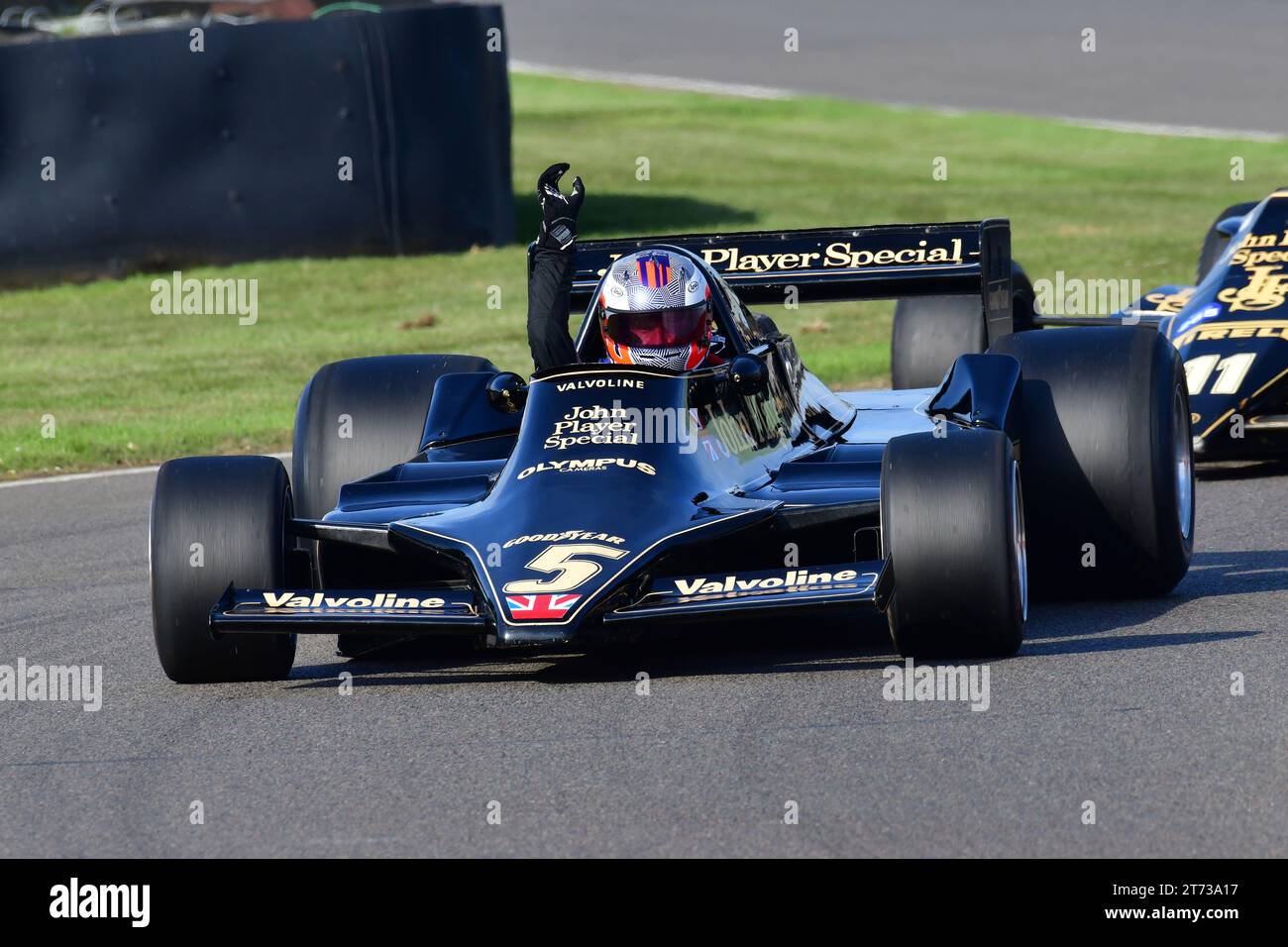 Lotus-Cosworth 79, 75 Years of Lotus, a parade of cars from the first ...