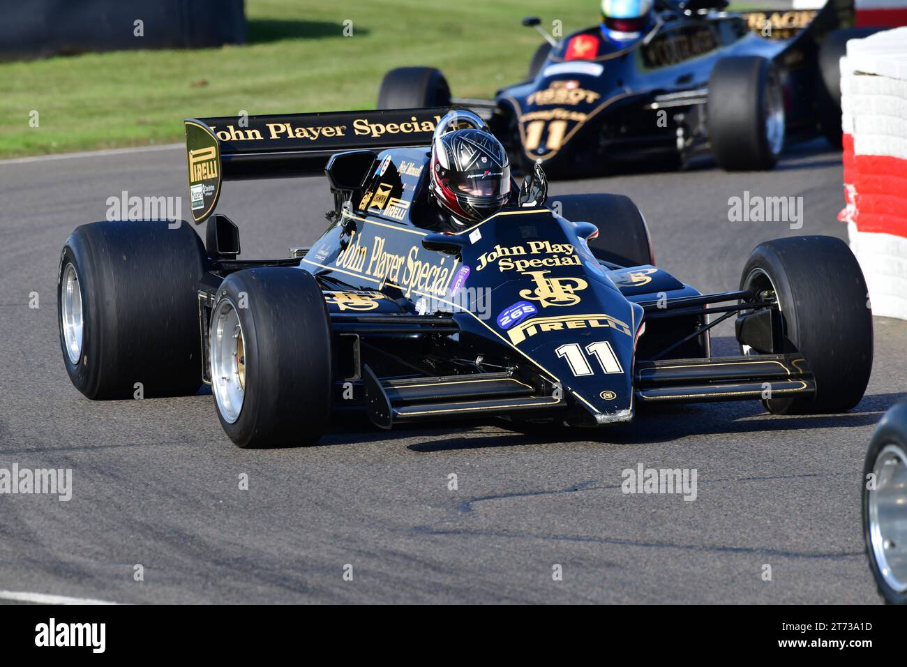 Michael Lyons, Lotus-Cosworth 92, 75 Years of Lotus, a parade of cars ...