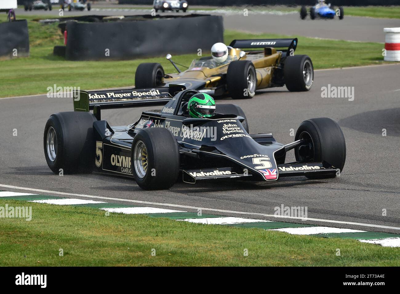Martin Stretton, Lotus-Cosworth 79, 75 Years of Lotus, a parade of cars ...