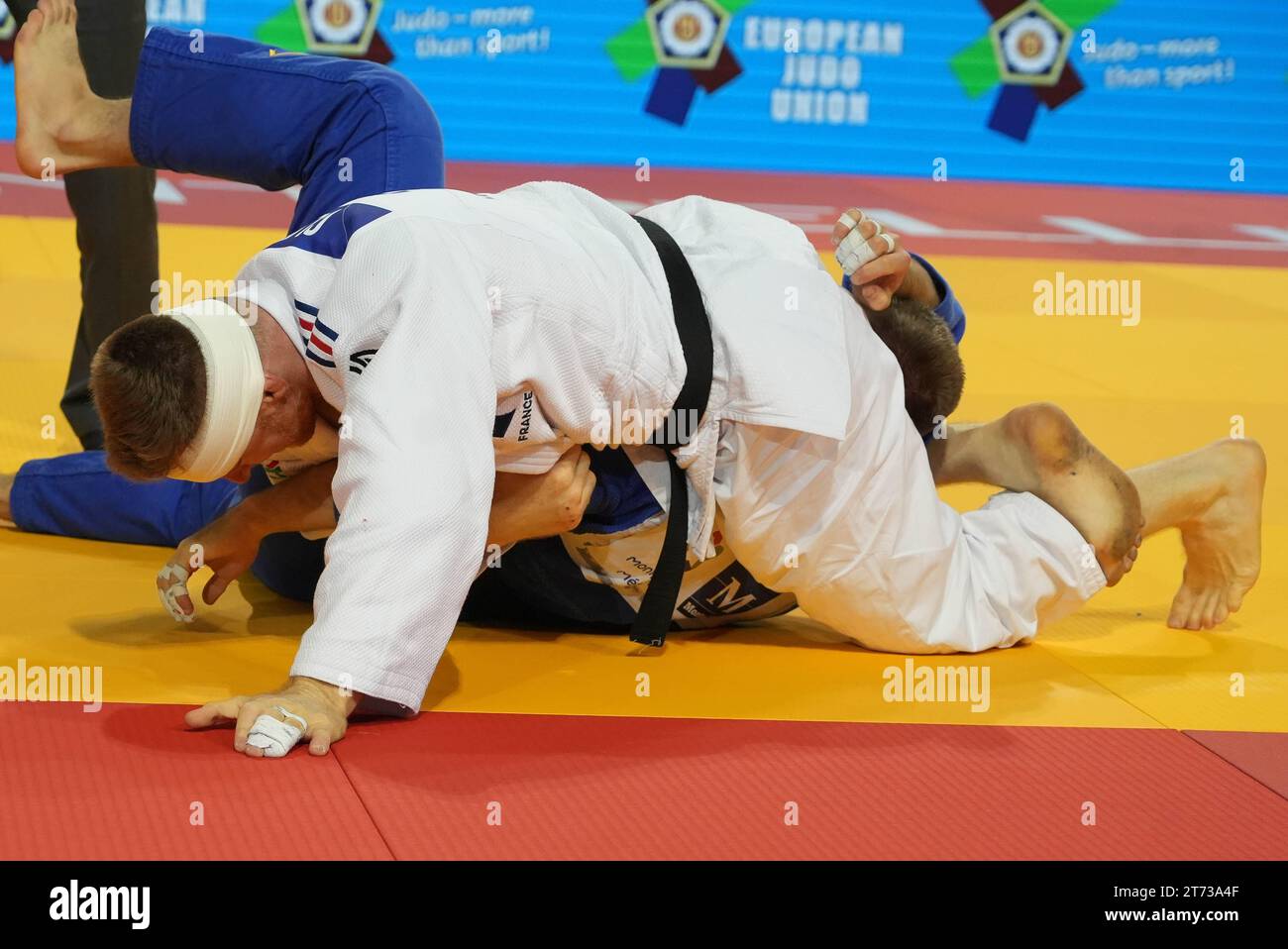 Axel Clerget of France and David Klammert of Czech Republic 1ere Round ...