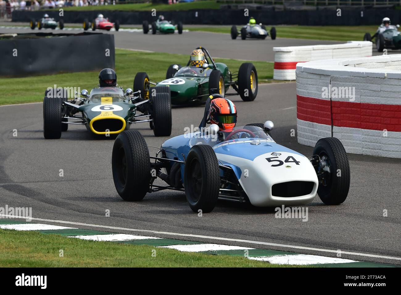 Lotus-Climax 18, 75 Years of Lotus, a parade of cars from the first ...