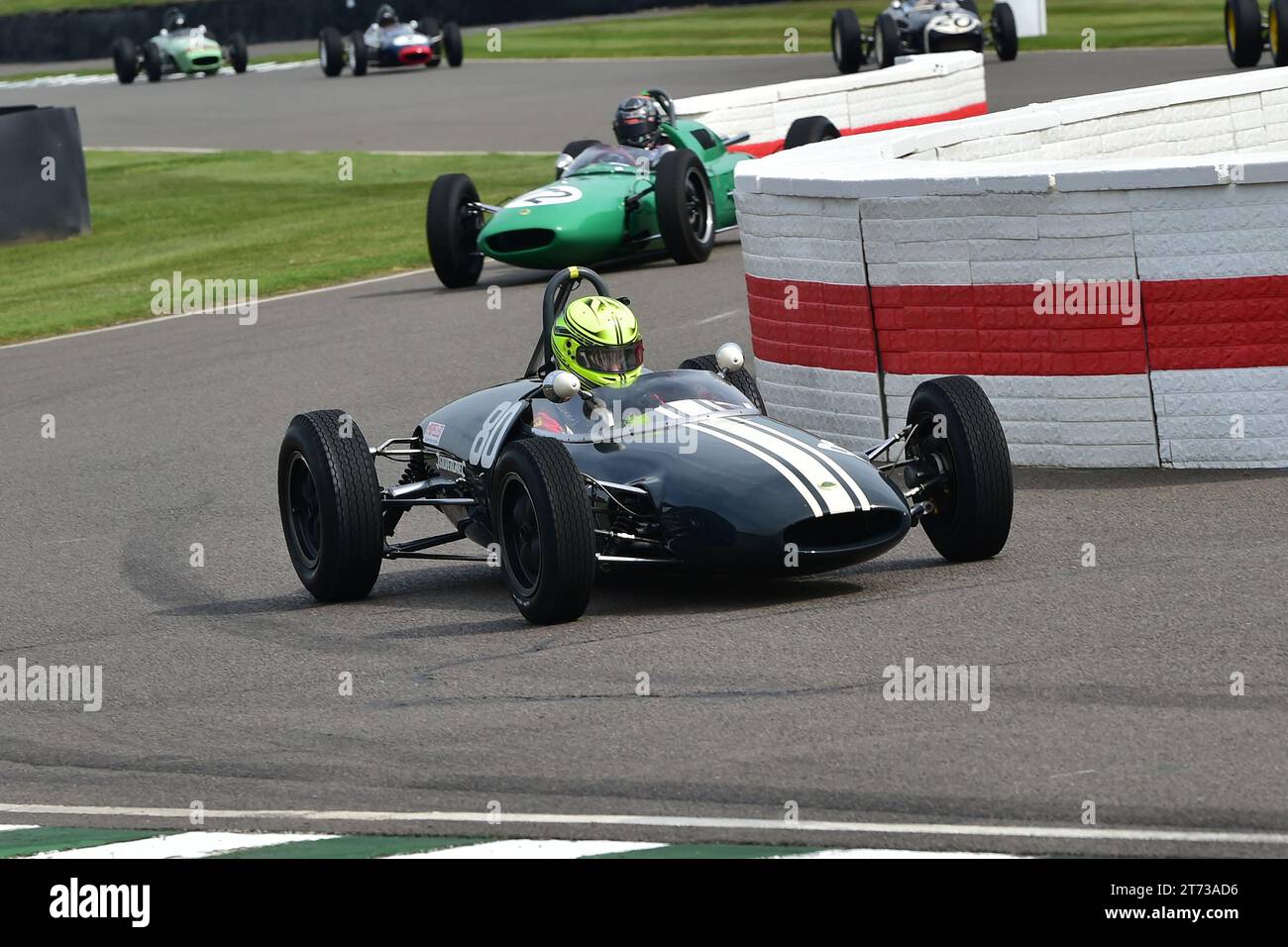 Lee Mowle, Lotus-Ford 22, 75 Years of Lotus, a parade of cars from the ...