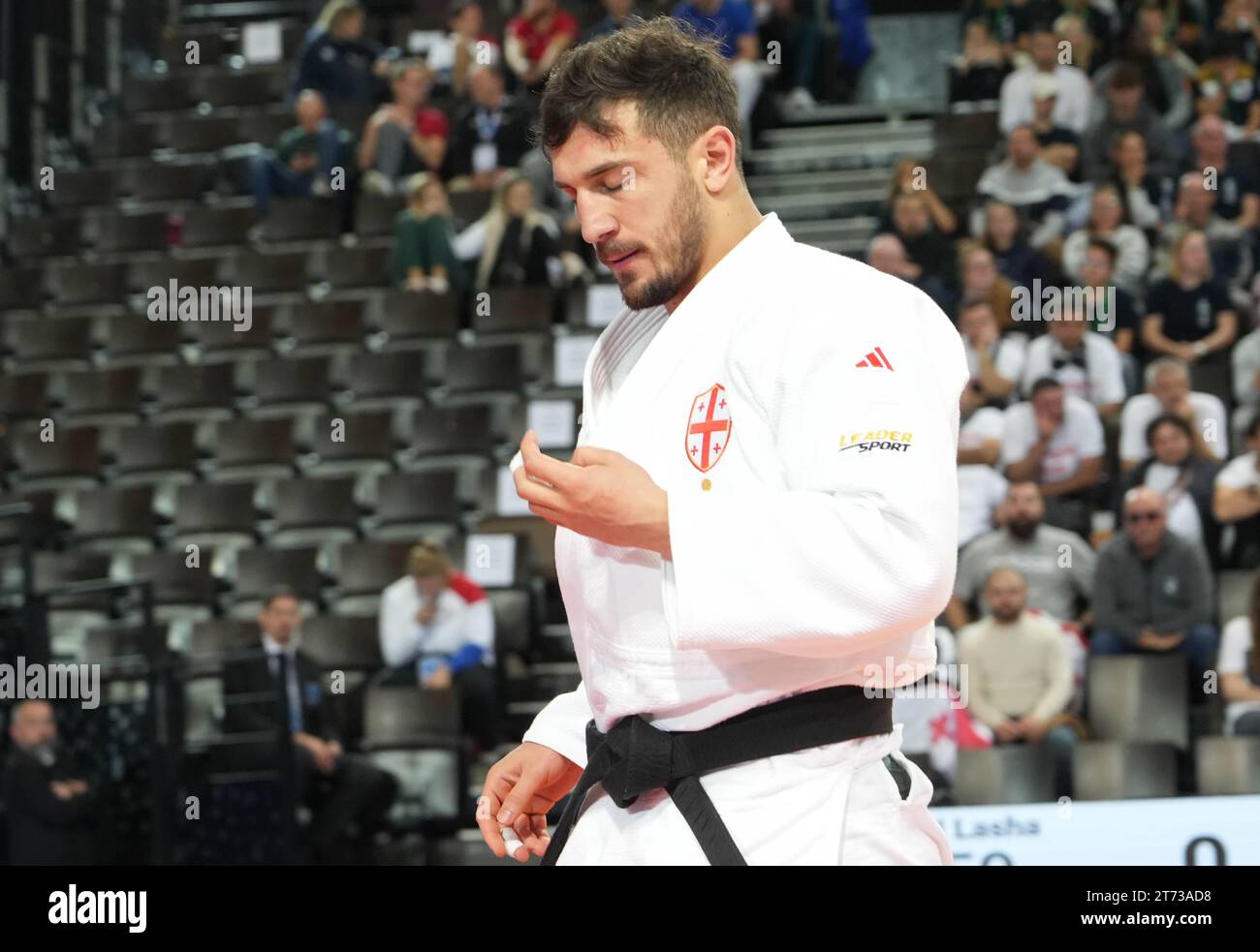 BEKAURI Lasha of Georgia 1ere Round - 90 KG Men during the European ...