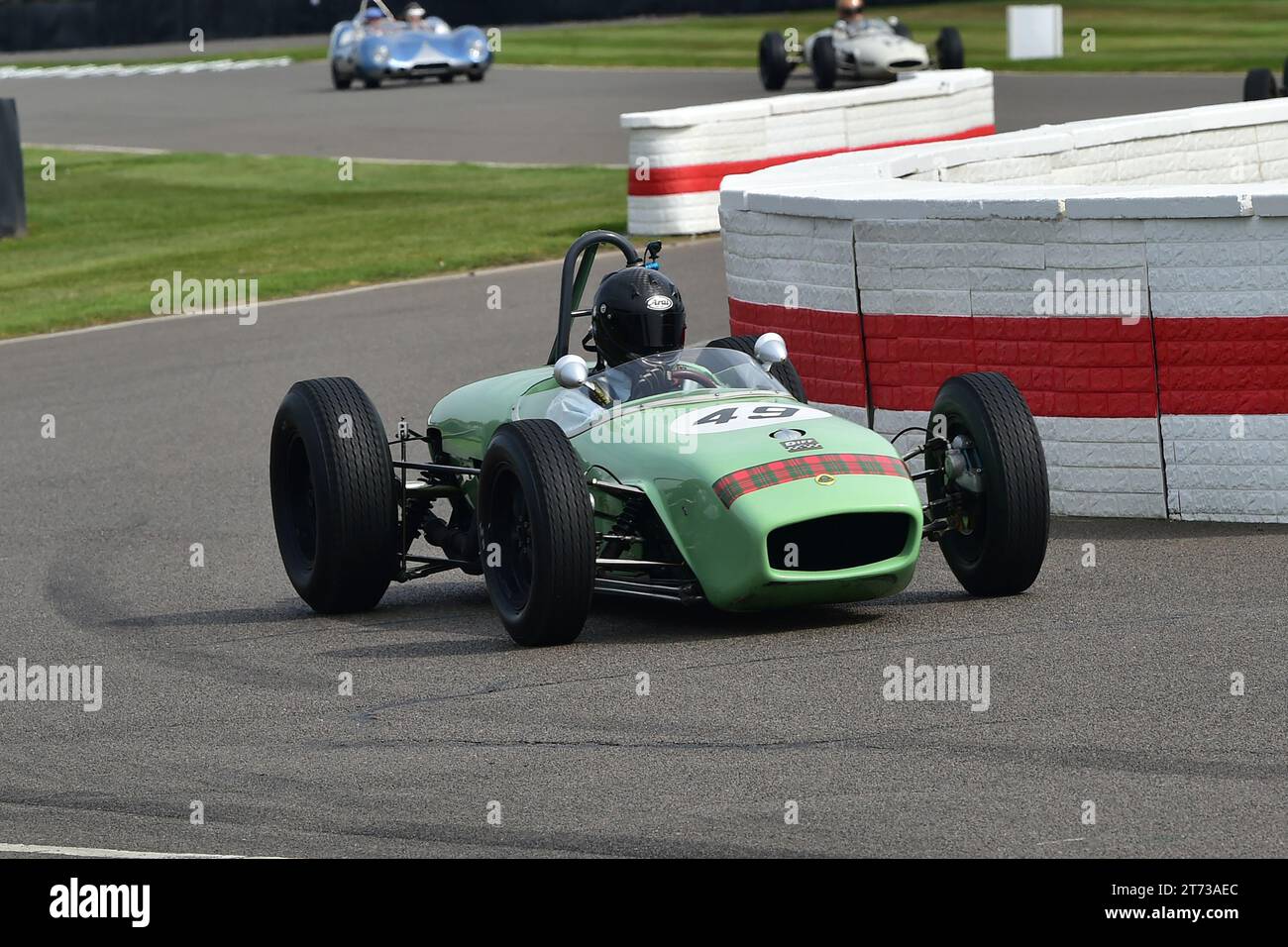 Andrew Beaumont, Lotus-Climax 18, 75 Years of Lotus, a parade of cars ...