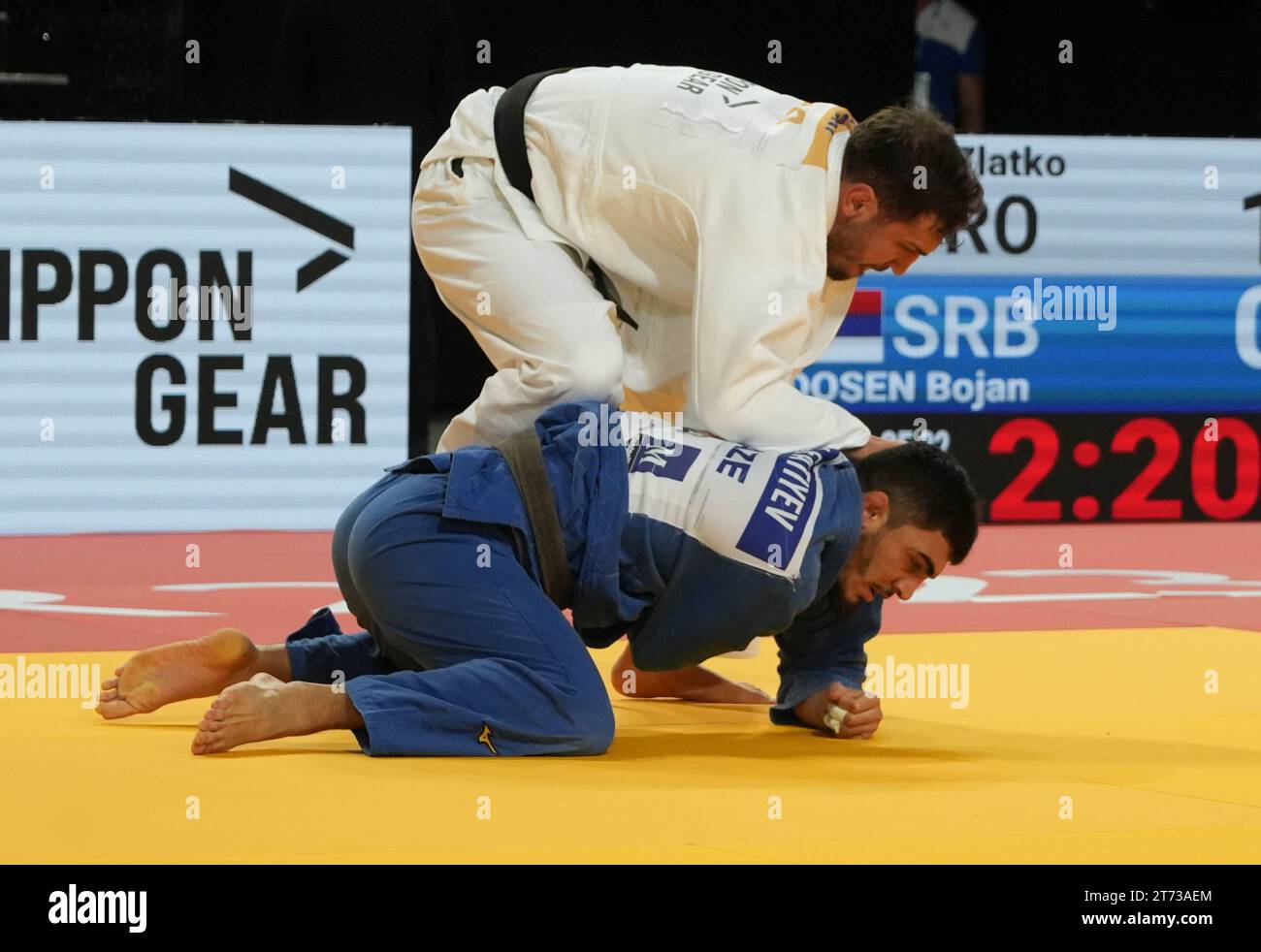 FATIYEV Murad of Azerbaijan and BEKAURI Lasha of Georgia 1ere Round ...