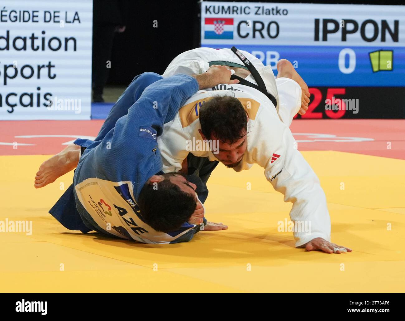 FATIYEV Murad of Azerbaijan and BEKAURI Lasha of Georgia 1ere Round ...