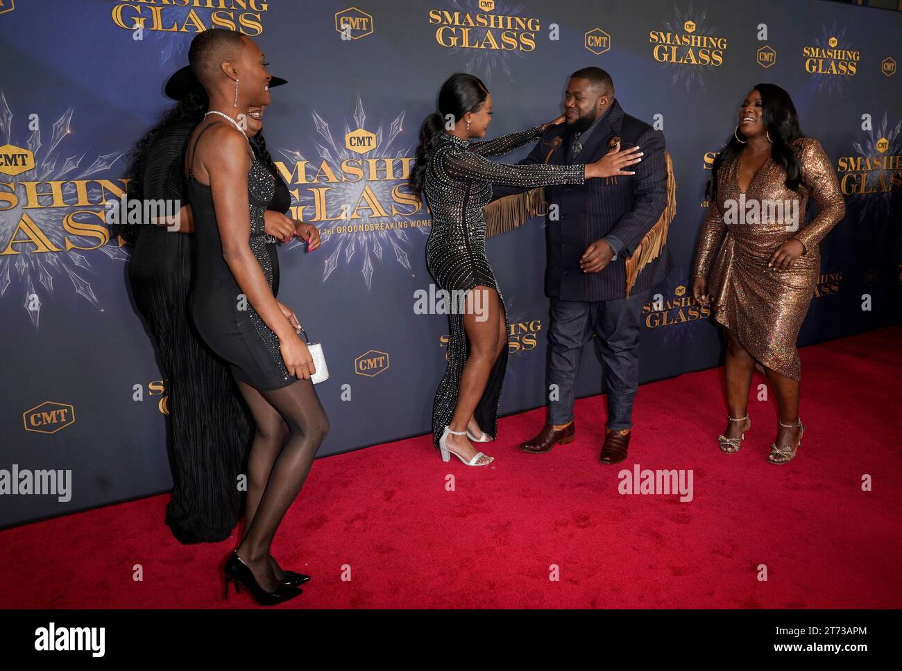 Danica Hart, from left, Trea Swindle, Devynn Hart , Michael Trotter Jr ...