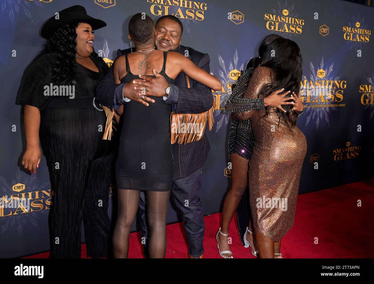 Danica Hart, from left, Trea Swindle, Michael Trotter Jr., Devynn Hart ...