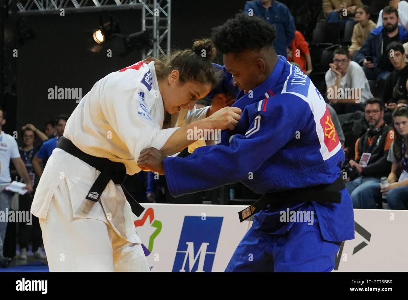 TCHEUMEO Audrey of France and LANIR Inbar of Israel Repechage - 78 KG ...